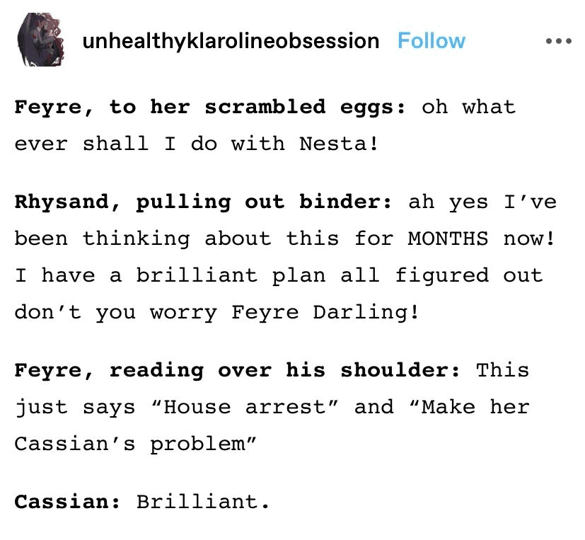 18 Incorrect ACOTAR Quotes That Are So Funny They Should Be Canon ...