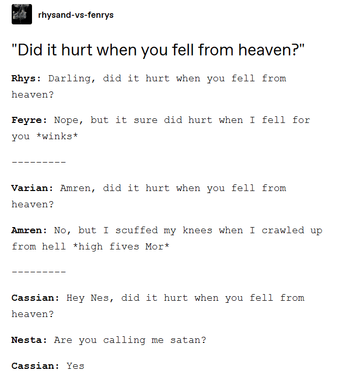 18 Incorrect ACOTAR Quotes That Are So Funny They Should Be Canon ...