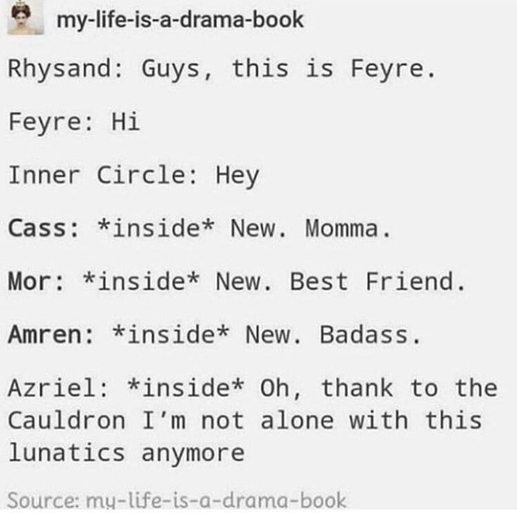 18 Incorrect ACOTAR Quotes That Are So Funny They Should Be Canon ...