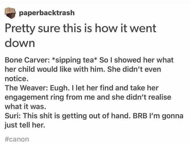 18 Incorrect ACOTAR Quotes That Are So Funny They Should Be Canon ...